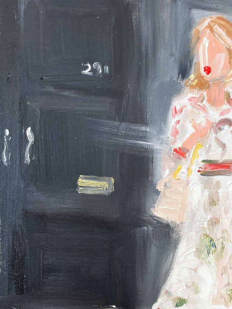 Cindy Shaoul - "Stepping Out in London" Impressionist Oil Painting on ...