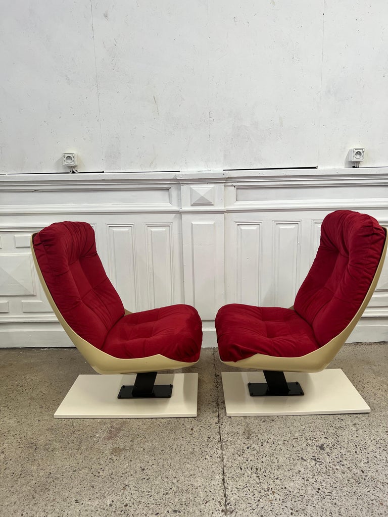 Cinema Seats in Polyester Shell, 1970s For Sale at 1stDibs