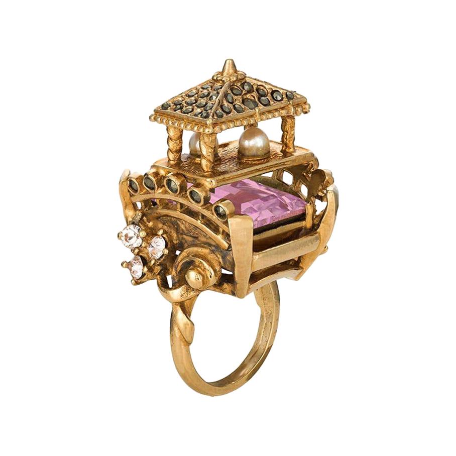 Customizable CINER Rose Water Under The Bridge Ring For Sale at 1stDibs