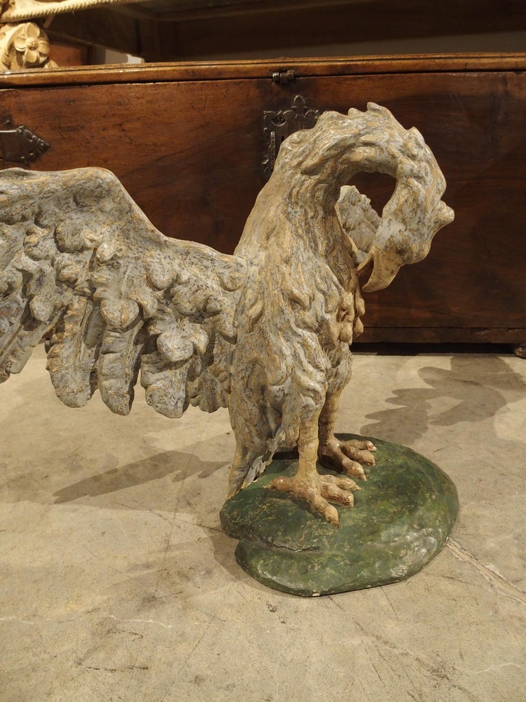 Carved and Polychrome Wooden Pelican Sculpture from Tuscany, circa 1700 ...