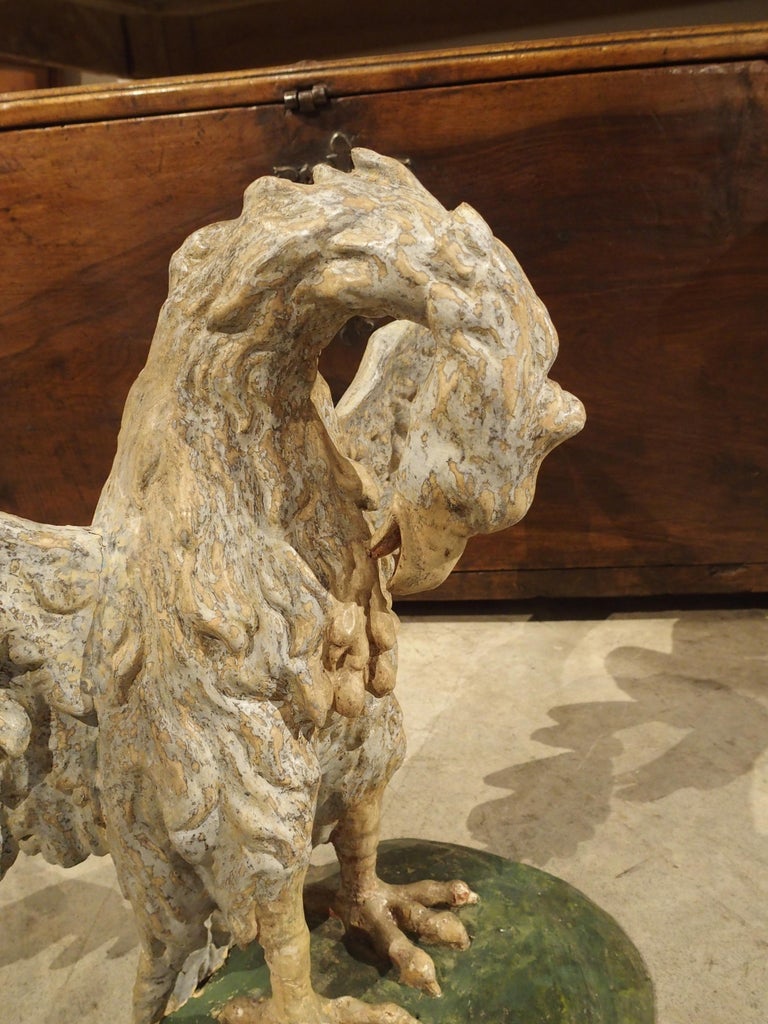 Carved and Polychrome Wooden Pelican Sculpture from Tuscany, circa 1700 ...