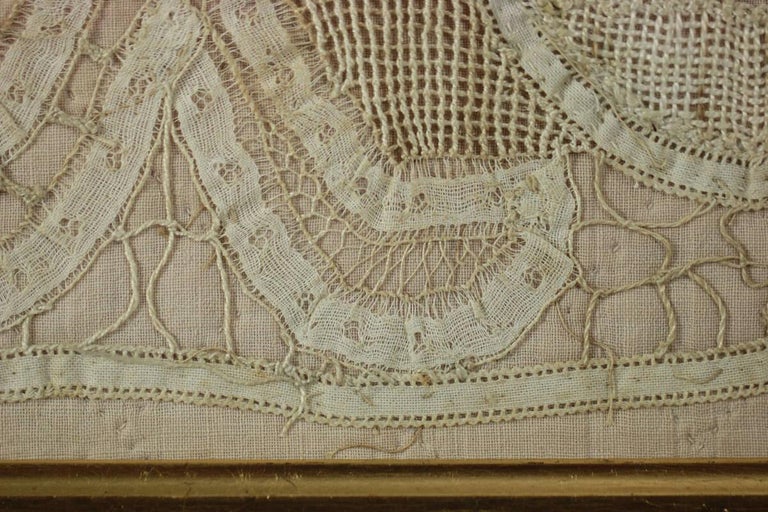 Lace Embroidered Picture, circa 1700 at 1stDibs