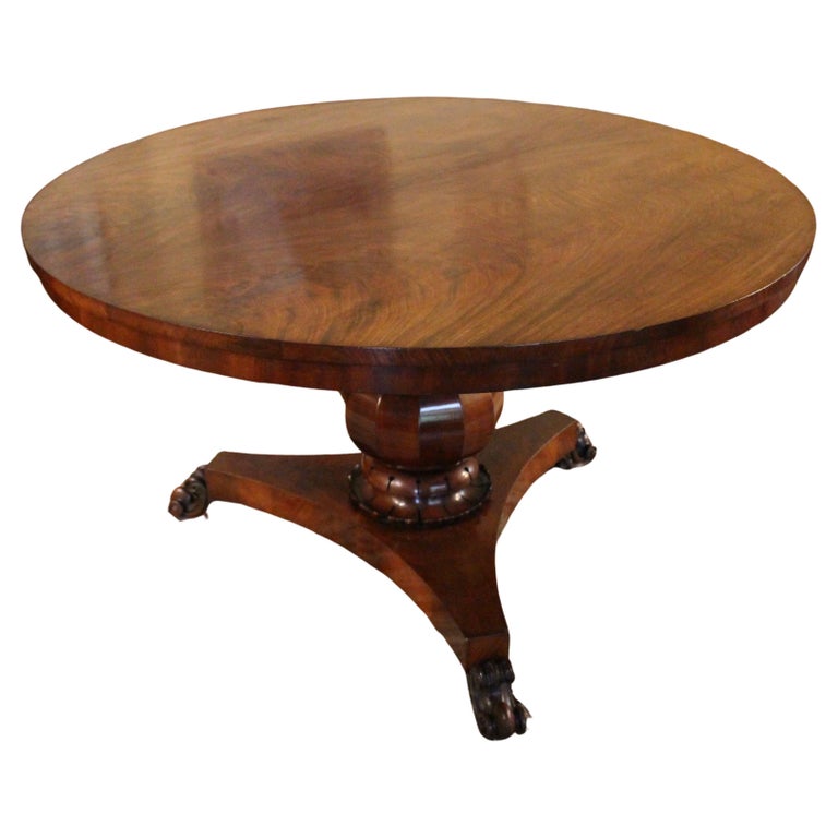 Circa 1830 William IV Center Table For Sale at 1stDibs