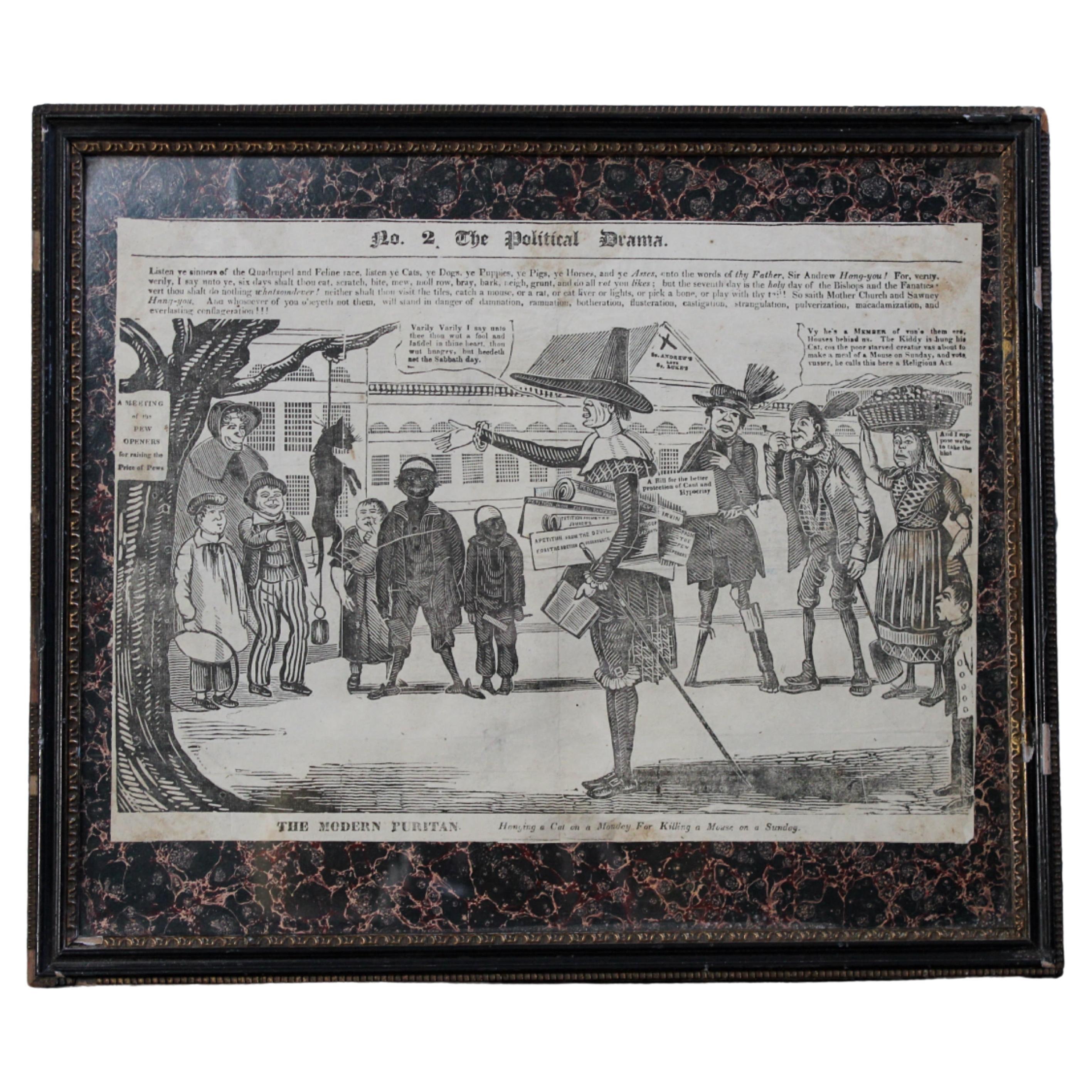 Circa 1833 Hanging a cat on a Monday for Killing a Mouse on a Sunday ...