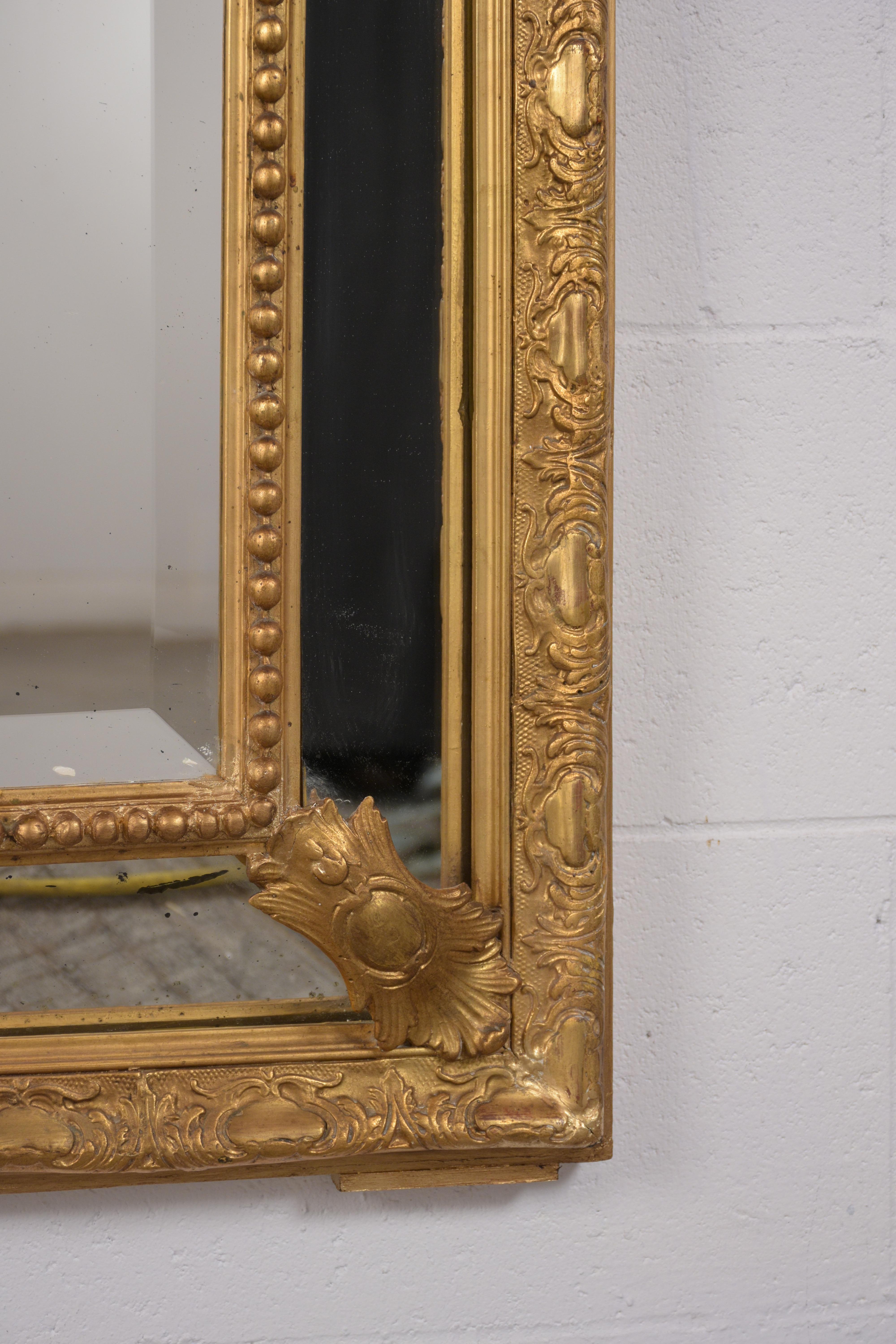 Gilt French Louis XVI Style Mirror, circa 1870s at 1stDibs | louis xvi ...