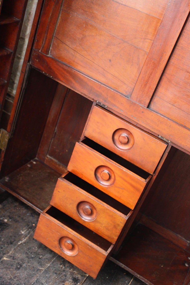 American Indianapolis, Indiana Mahogany Wooton Armoire Desk, circa 1880 ...