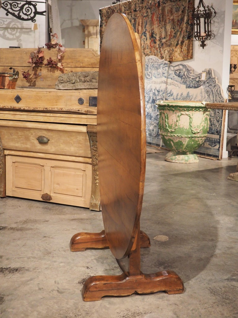 French Walnut Wood Tilt-Top Wine Tasting or Vintner's Table, circa 1880 ...