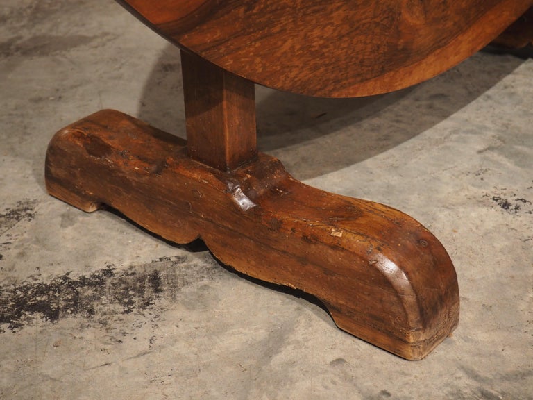 French Walnut Wood Tilt-Top Wine Tasting or Vintner's Table, circa 1880 ...