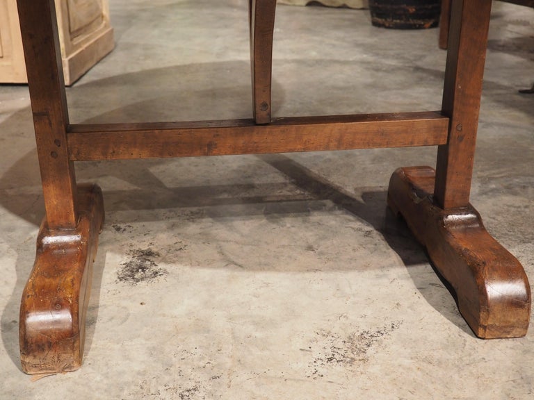 French Walnut Wood Tilt-Top Wine Tasting or Vintner's Table, circa 1880 ...
