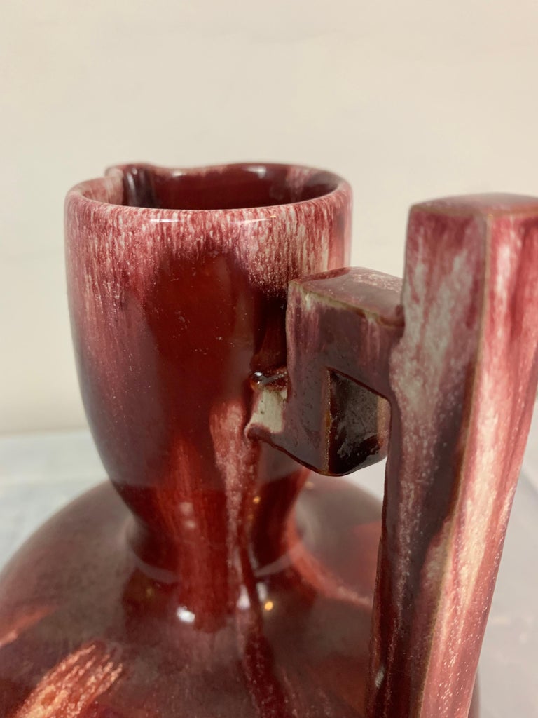 Circa 1900 French Clément Massier Art Nouveau Trickle Down Glazed Jug ...