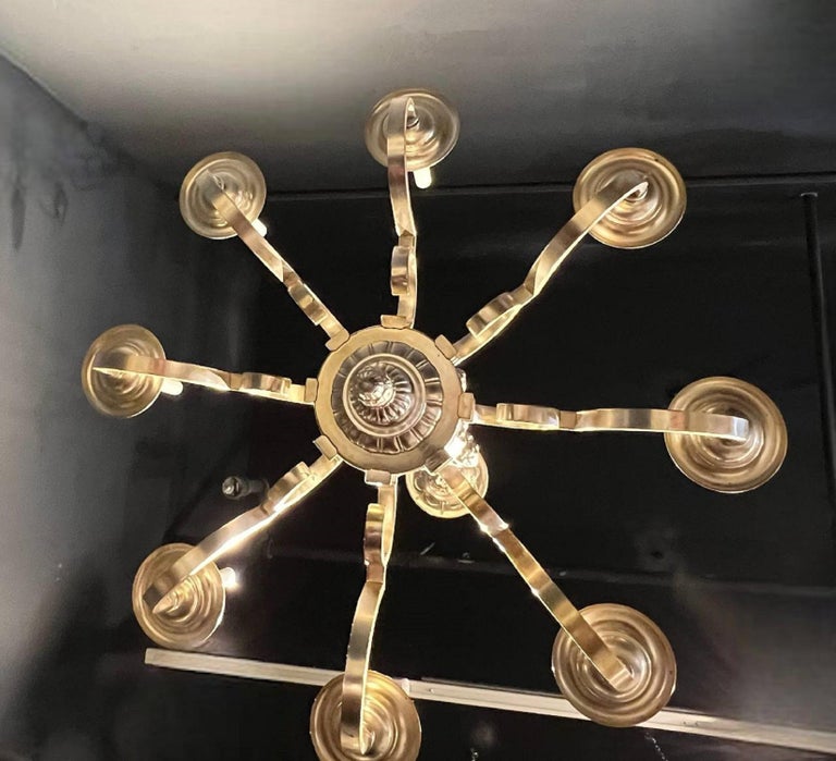 Circa 1900 ‘S Caldwell Chandelier For Sale at 1stDibs