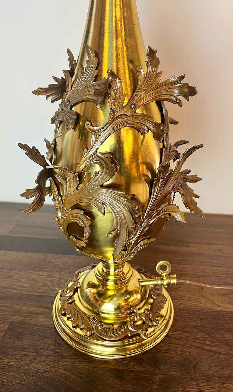 Circa 1900 Victorian Converted Gas Portable Lamp For Sale at 1stDibs
