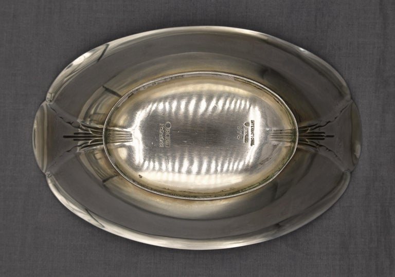 circa 1920s Art Deco Sterling Silver Dish at 1stDibs