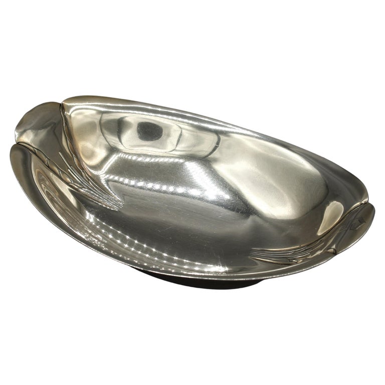circa 1920s Art Deco Sterling Silver Dish at 1stDibs