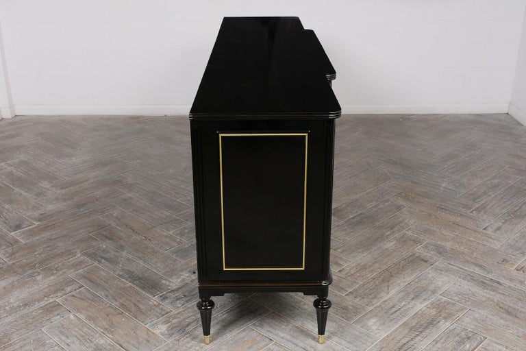 Regency Style Buffet with Lacquered Finished, circa 1950s at 1stDibs