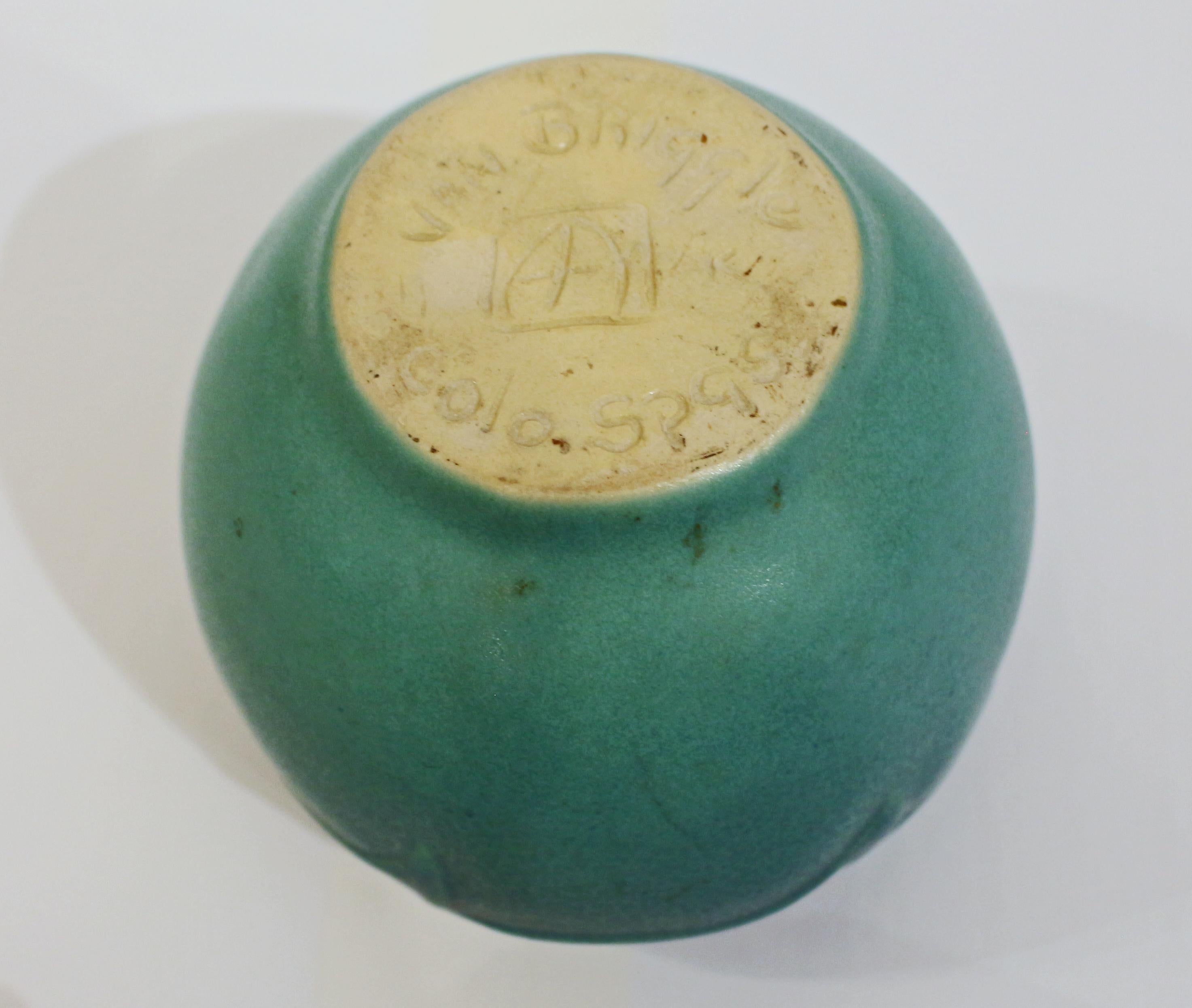 Circa 1970s Van Briggle, Colorado Springs Pottery Vase at 1stDibs