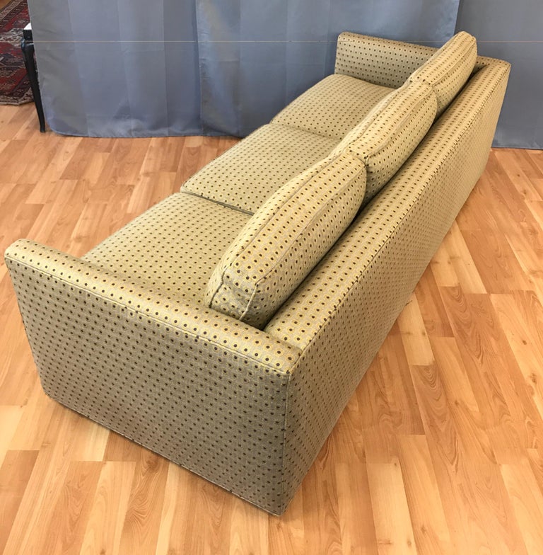 Charles Pfister for Knoll Large Three-Seat Sofa, 1972 at 1stdibs
