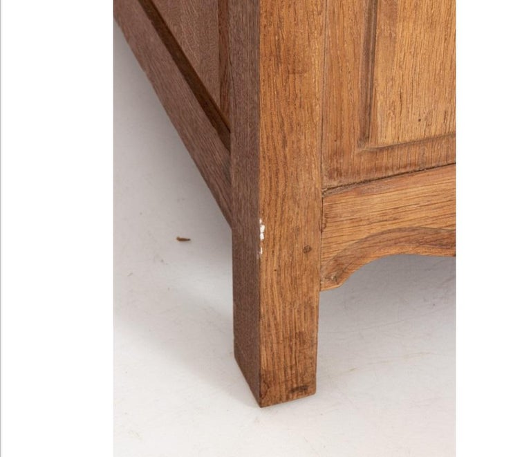 French Louis XVI Style Bleached Oak Commode For Sale at 1stDibs