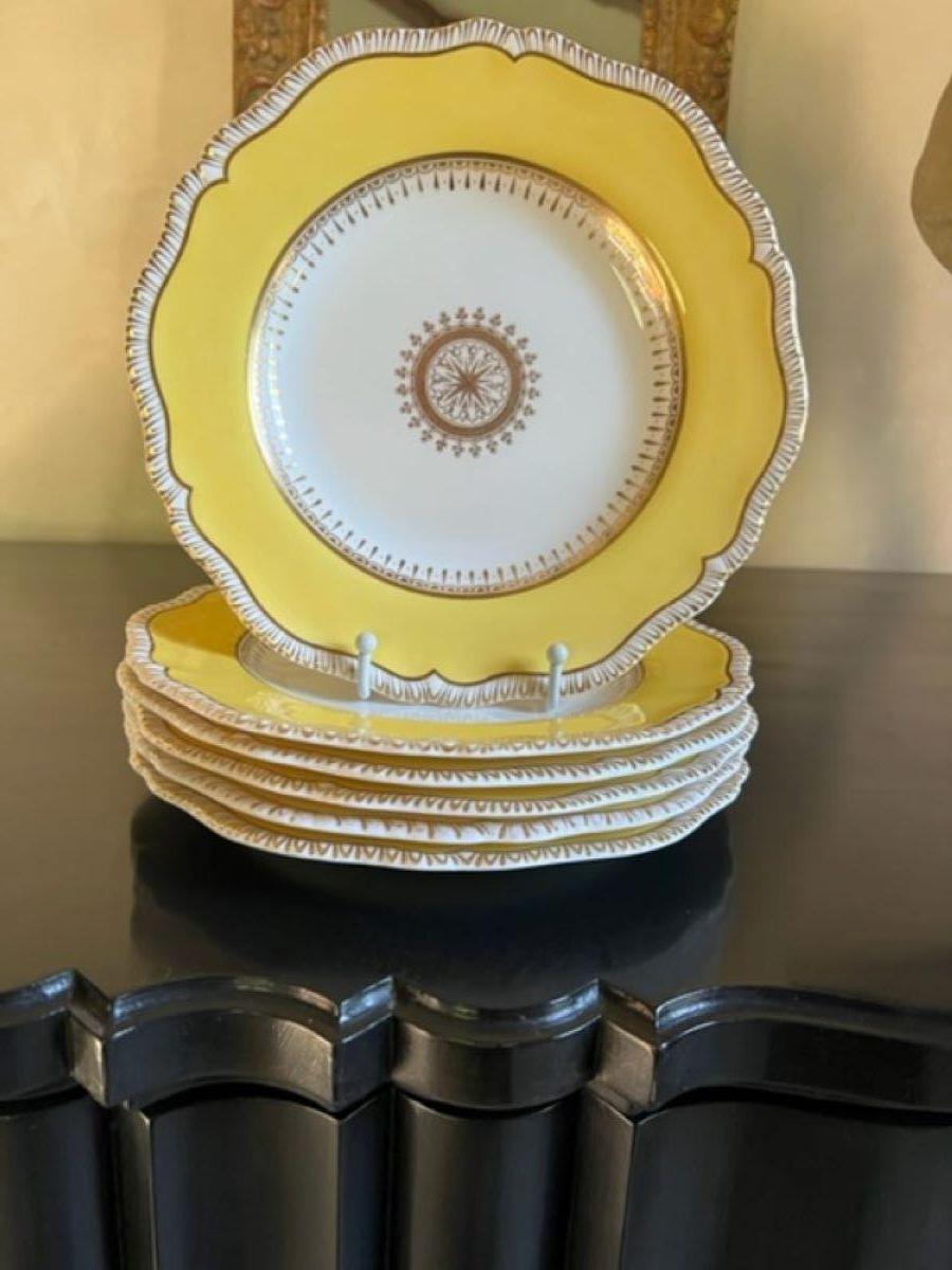 Circa Early 20th Century Copeland English Dinner Plates for Ovington ...