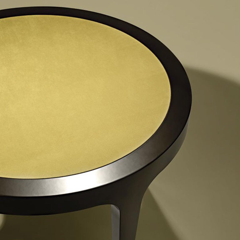 Circle Contemporary Game Table in Dark Oak by Luísa Peixoto For Sale at ...