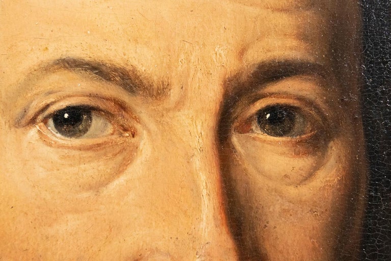 'Circle of' Jan Van Ravesteyn Head of a Bearded Man Oil in Panel For ...