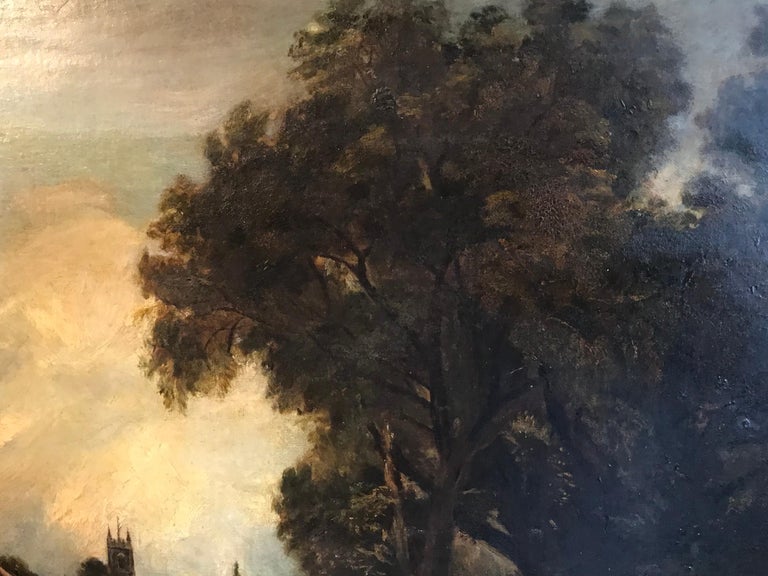 (Circle of) John Constable - Dedham Mill, Early 19th century English ...