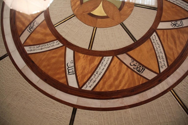 Circular Coffee Table in the Style of Carlo Bugatti For Sale at 1stDibs ...