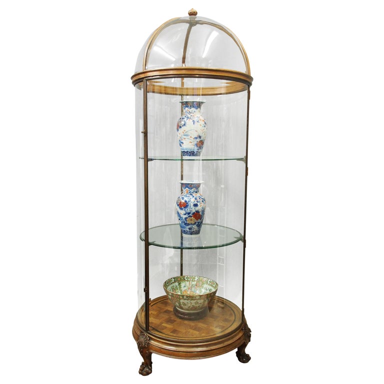 Circular Display Cabinet from Hamilton and Inches Edinburgh For Sale at ...