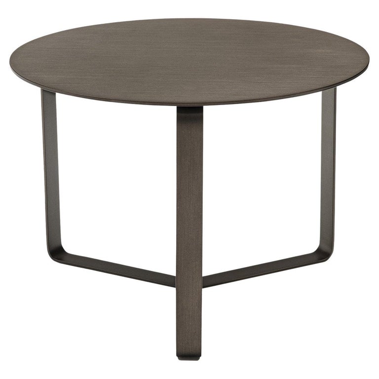 Circular Iron Coffee Table For Sale at 1stDibs