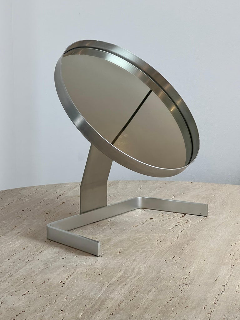 Circular Mirror by Pierre Vandel France, 1970s For Sale at 1stDibs