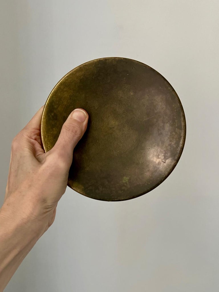 Circular Push-Pull Door Handle in Bronze, Mid-20th Century, France at ...