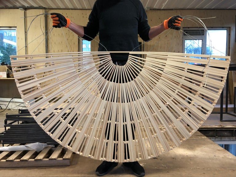 Circular Screens and Room Dividers, Spatial Hanging Screen by Rive ...