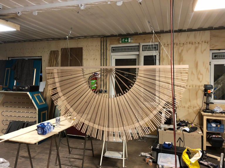 Circular Screens and Room Dividers, Spatial Hanging Screen by Rive ...