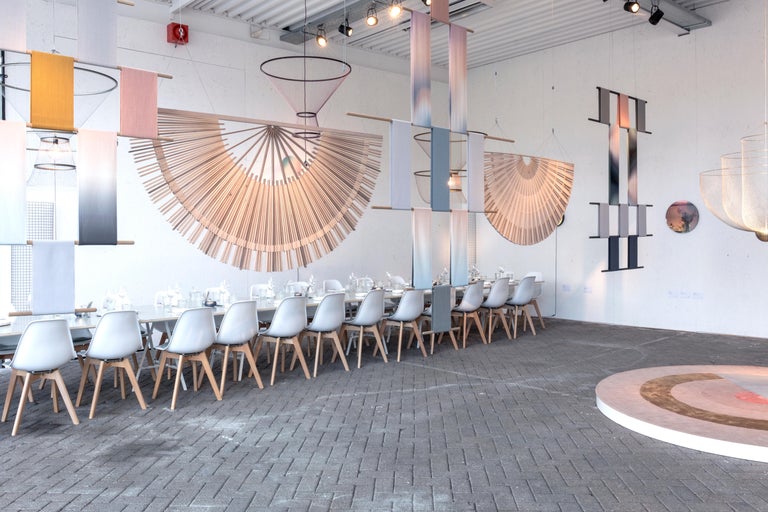 Circular Screens and Room Dividers, Spatial Hanging Screen by Rive ...