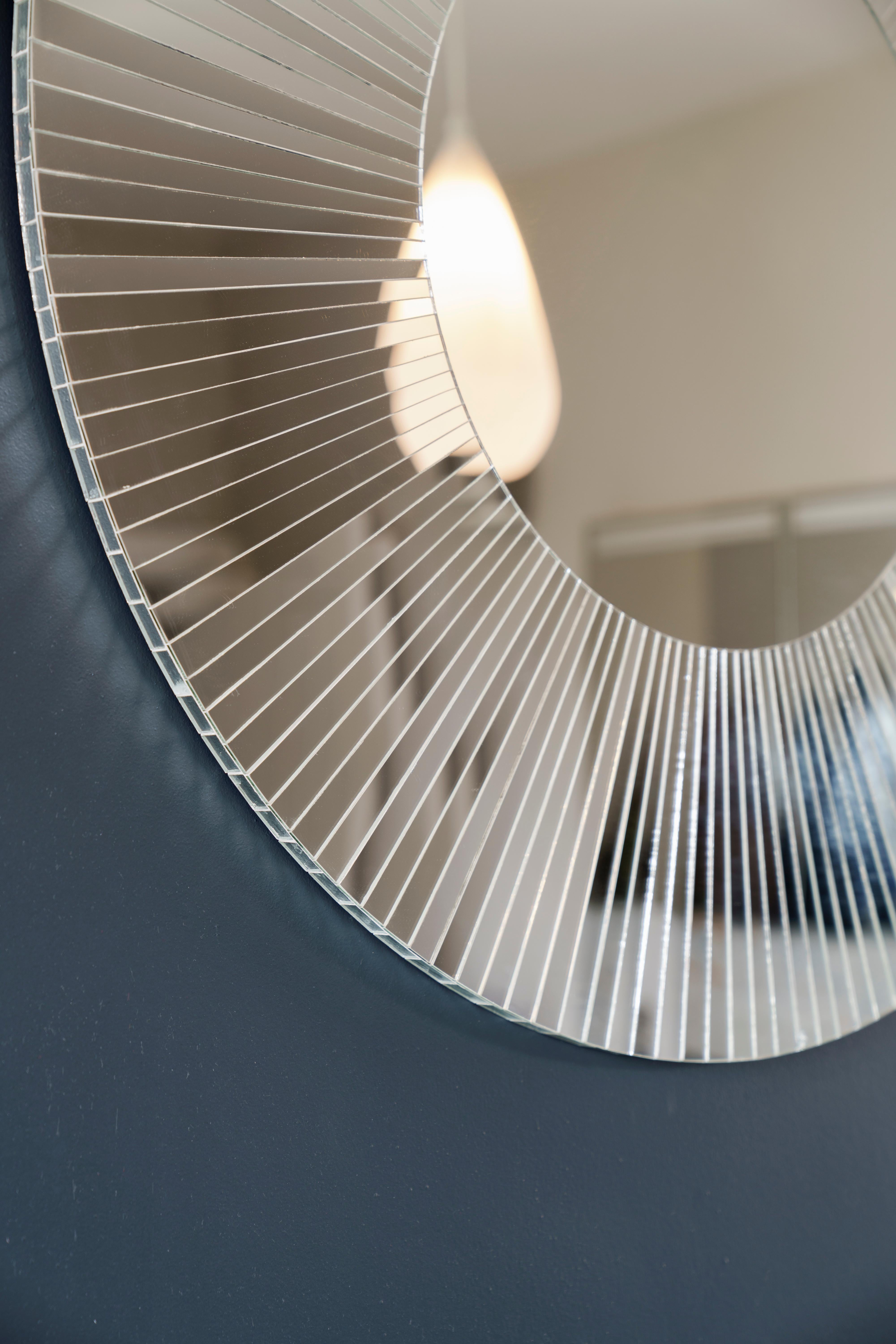 Circular Sunray Mosaic Mirror Handmade in the UK by Claire Nayman For ...