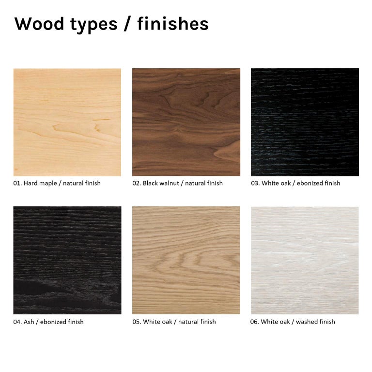 Circular Three-Legged Ebonized Ash Avebury Coffee Table by Objects and ...