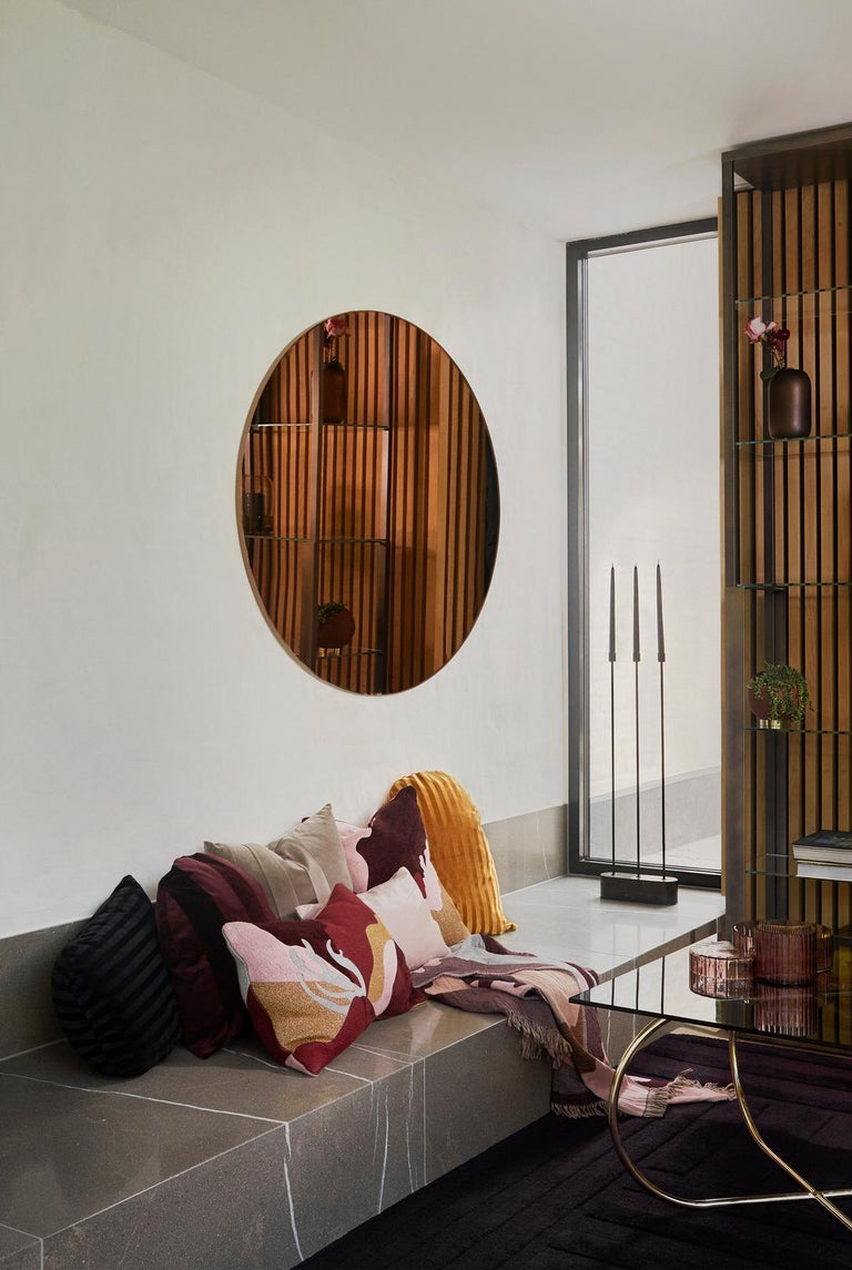 Circum Amber 110 Round Mirror by AYTM For Sale at 1stDibs | circum ...