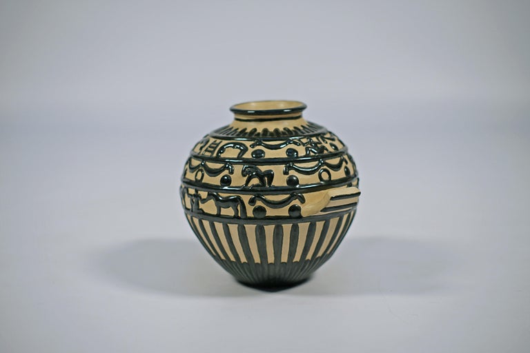 Circus Ceramic Vase by Gio Ponti For Sale at 1stDibs
