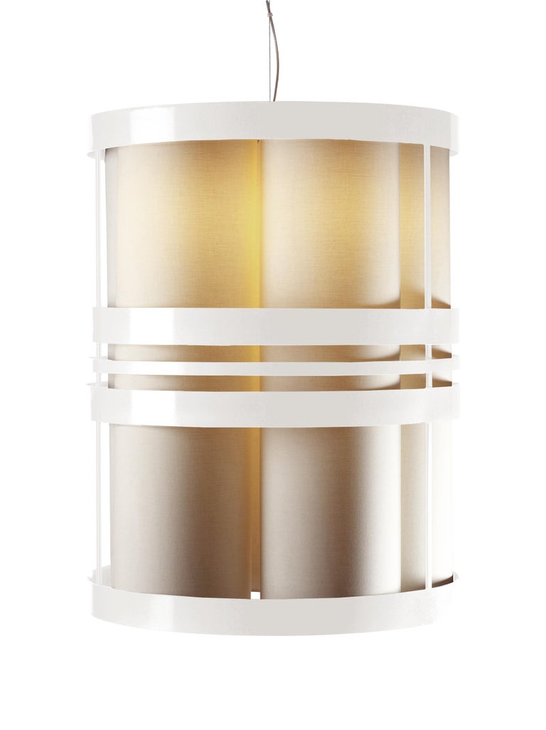 Contemporary Art Deco Inspired Circus Pendant Lamp Stained Black For ...