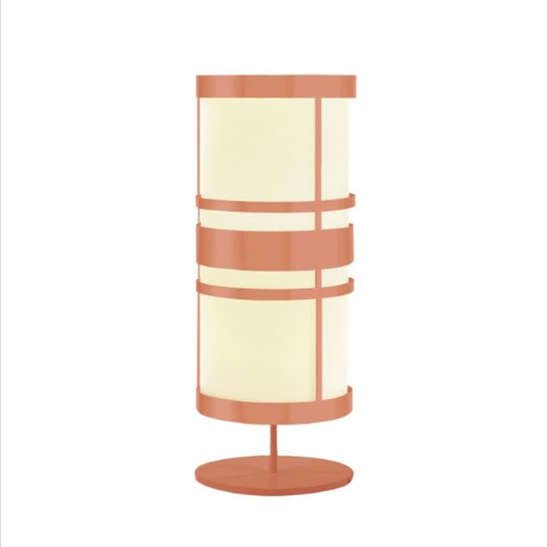 Contemporary Art Deco Inspired Circus Table Lamp Stained Black For Sale ...