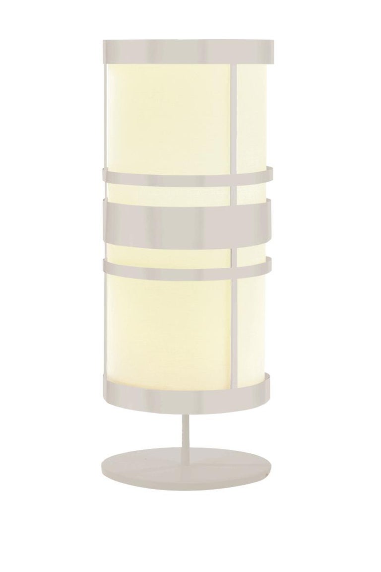 Contemporary Art Deco Inspired Circus Table Lamp Stained Black For Sale ...