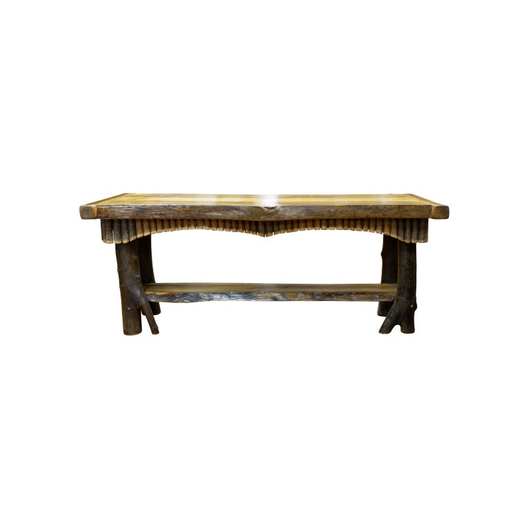 Cisco's Adirondack Coffee Table For Sale at 1stDibs