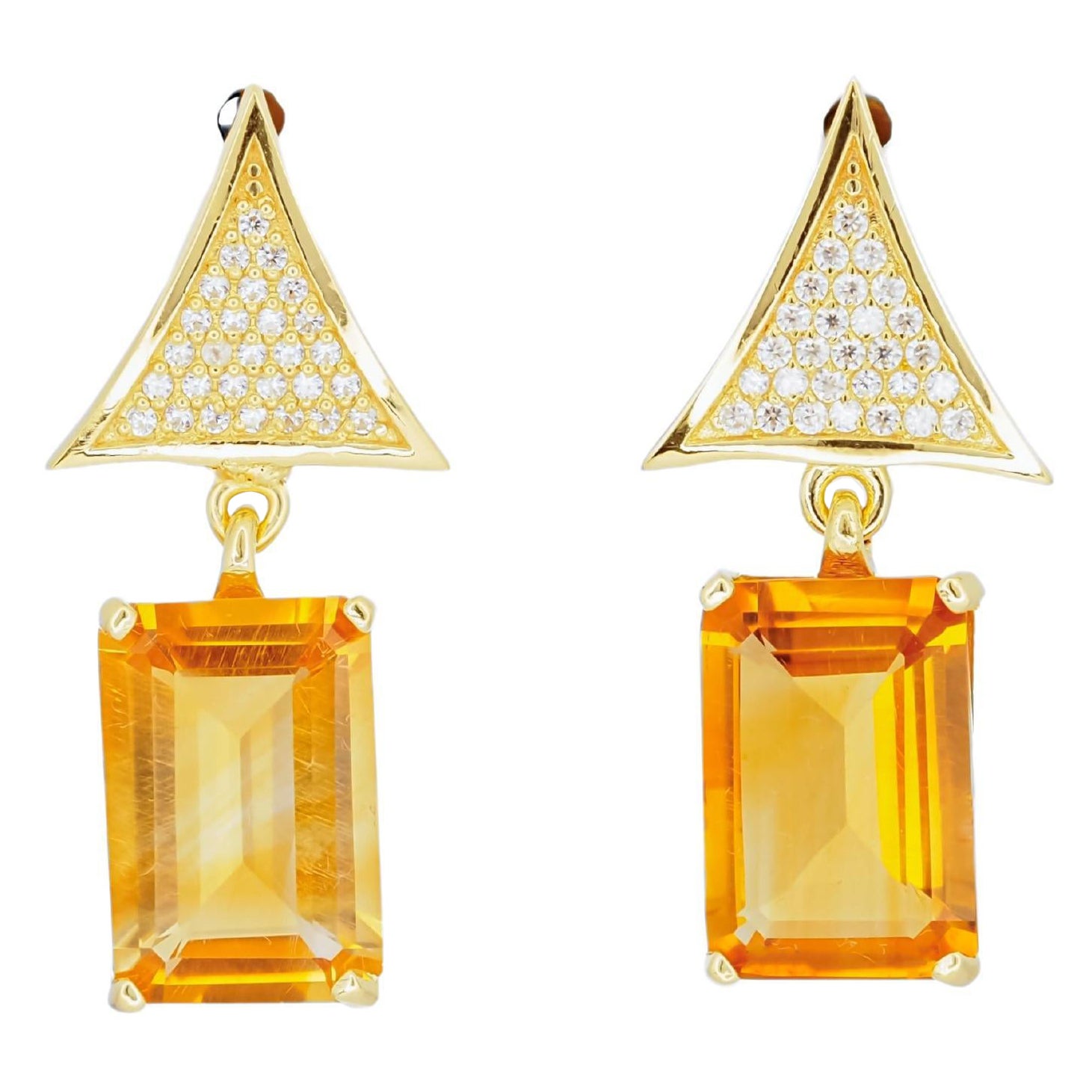 Citrine Jewelry Set - 2,205 For Sale on 1stDibs | citrine necklace and ...