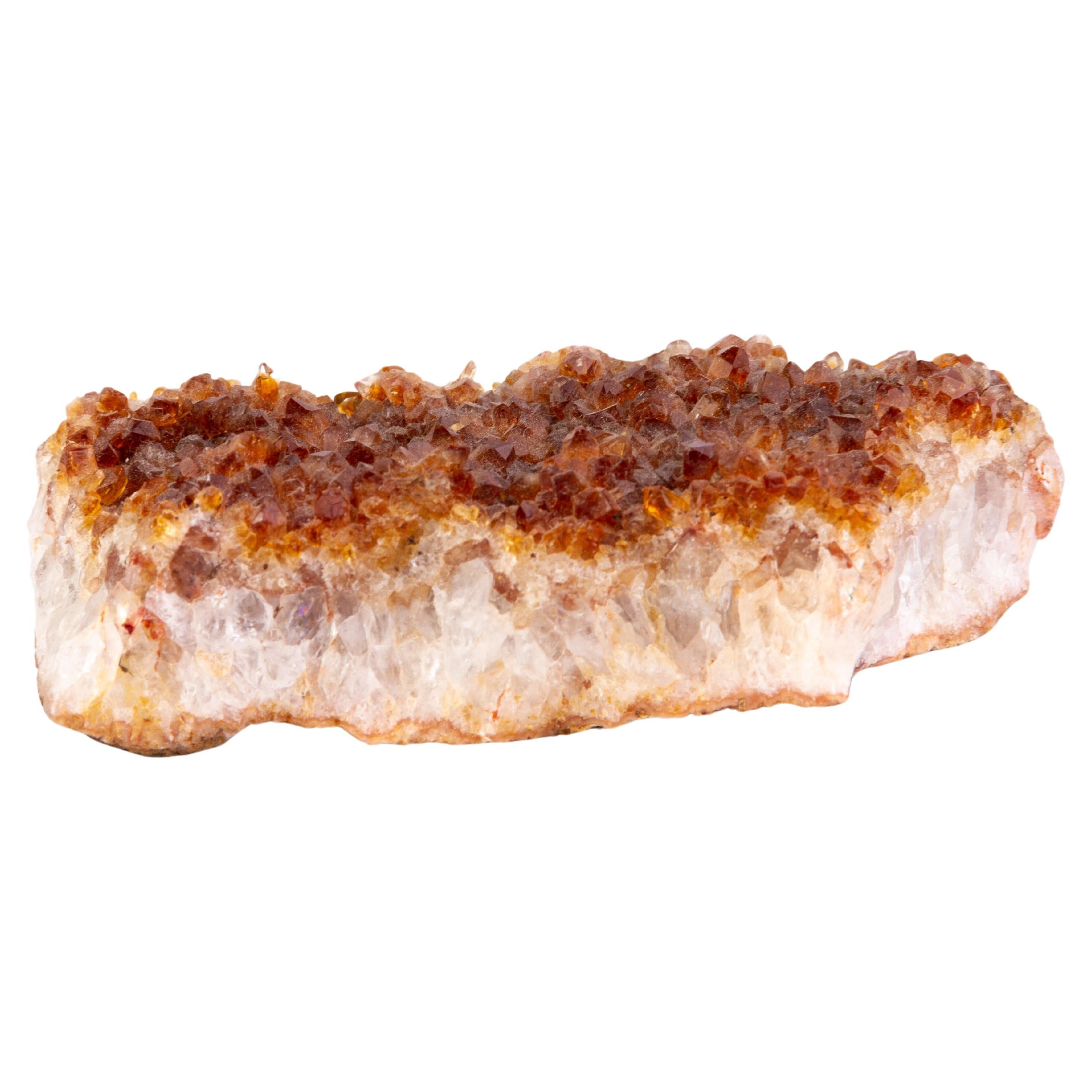 Citrine Geode Crystal Gemstone Specimen For Sale at 1stDibs