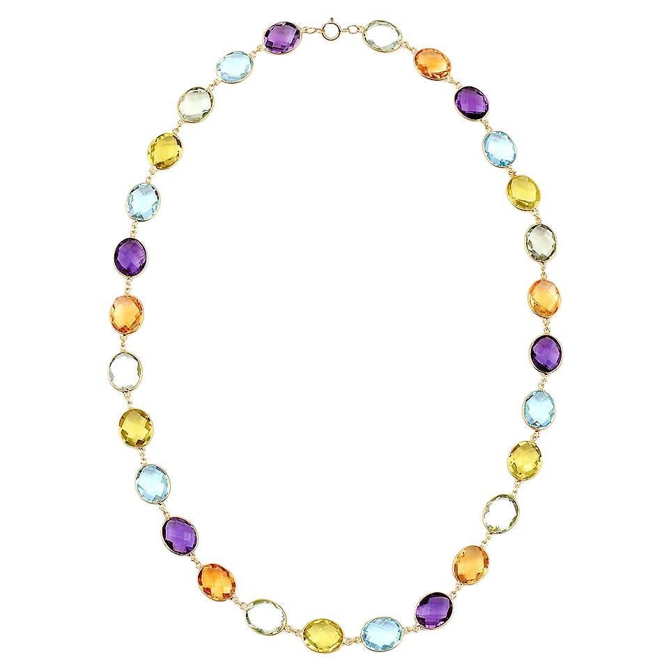 Multi-Color Topaz, Blue Topaz Amethyst Green Topaz Yellow Topaz 14 ...
