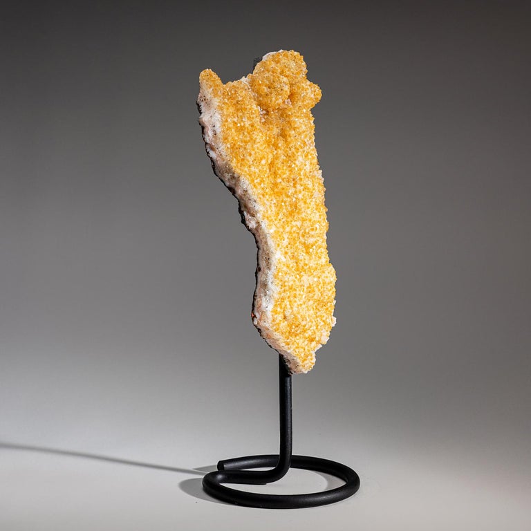 Citrine Quartz Crystal Cluster on Metal Stand (16.5"Tall, 9 lbs.) For ...