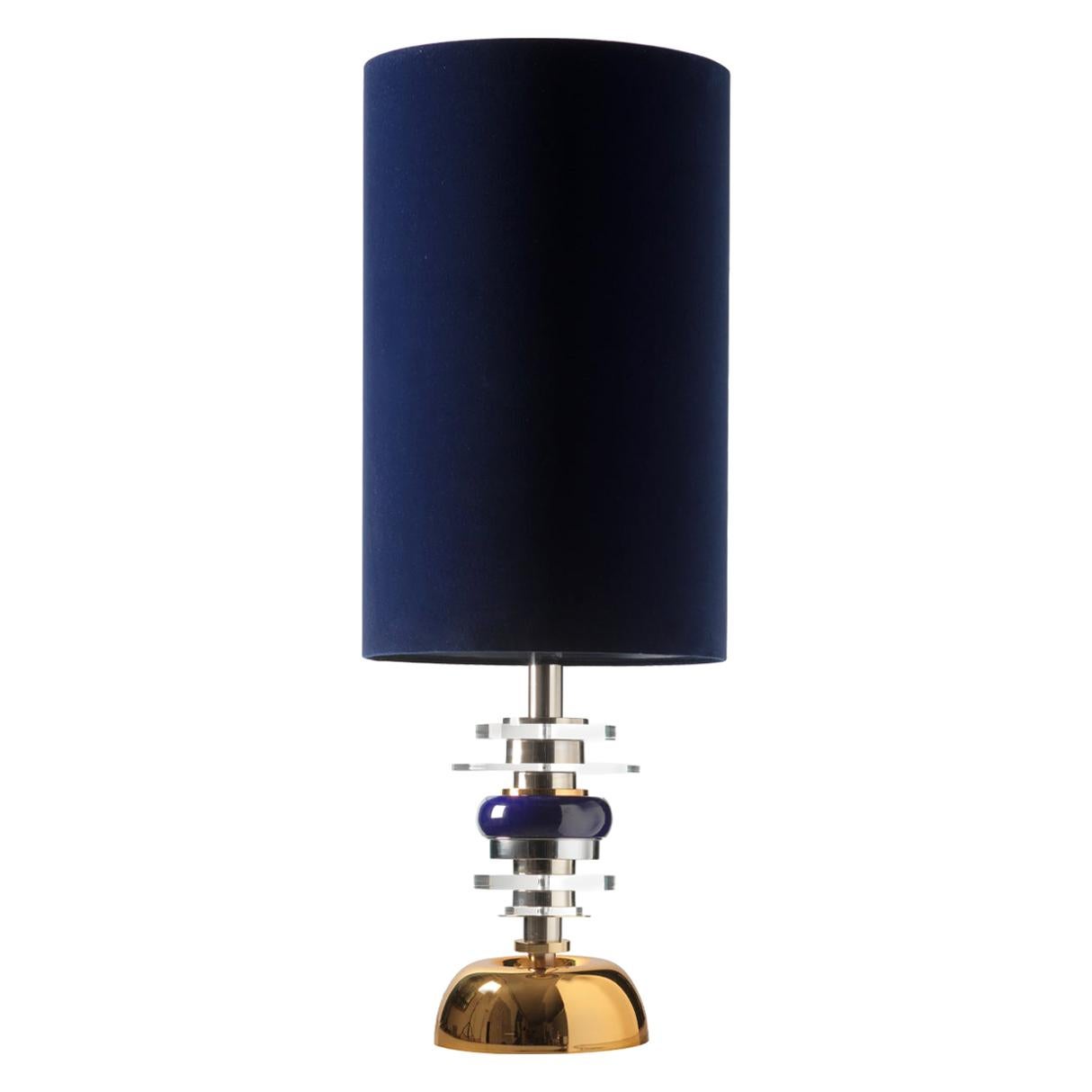Reflector Lamp in Golden Brass at 1stDibs
