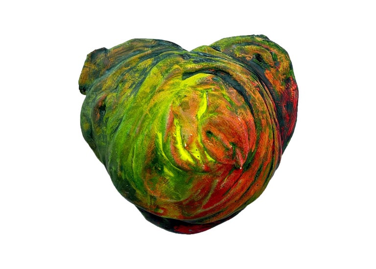 Claire Ashley - Contemporary Spray Paint Splatter Plush Sculpture Neon ...