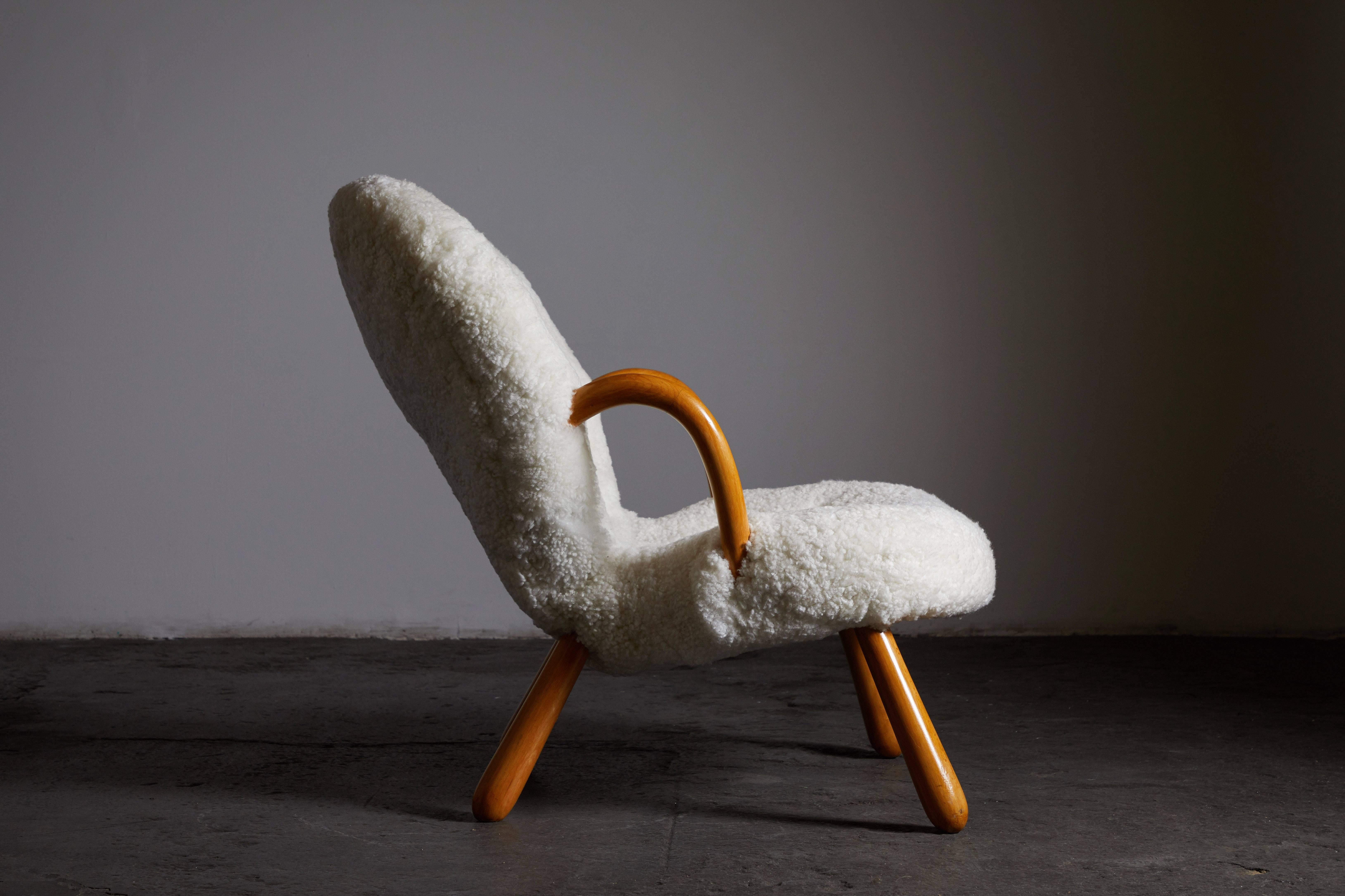 Clam Armchair by Philip Arctander at 1stDibs