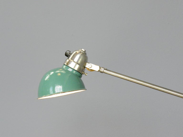 Clamp on Table Lamp by Karl Pfisterer circa 1920s For Sale at 1stDibs